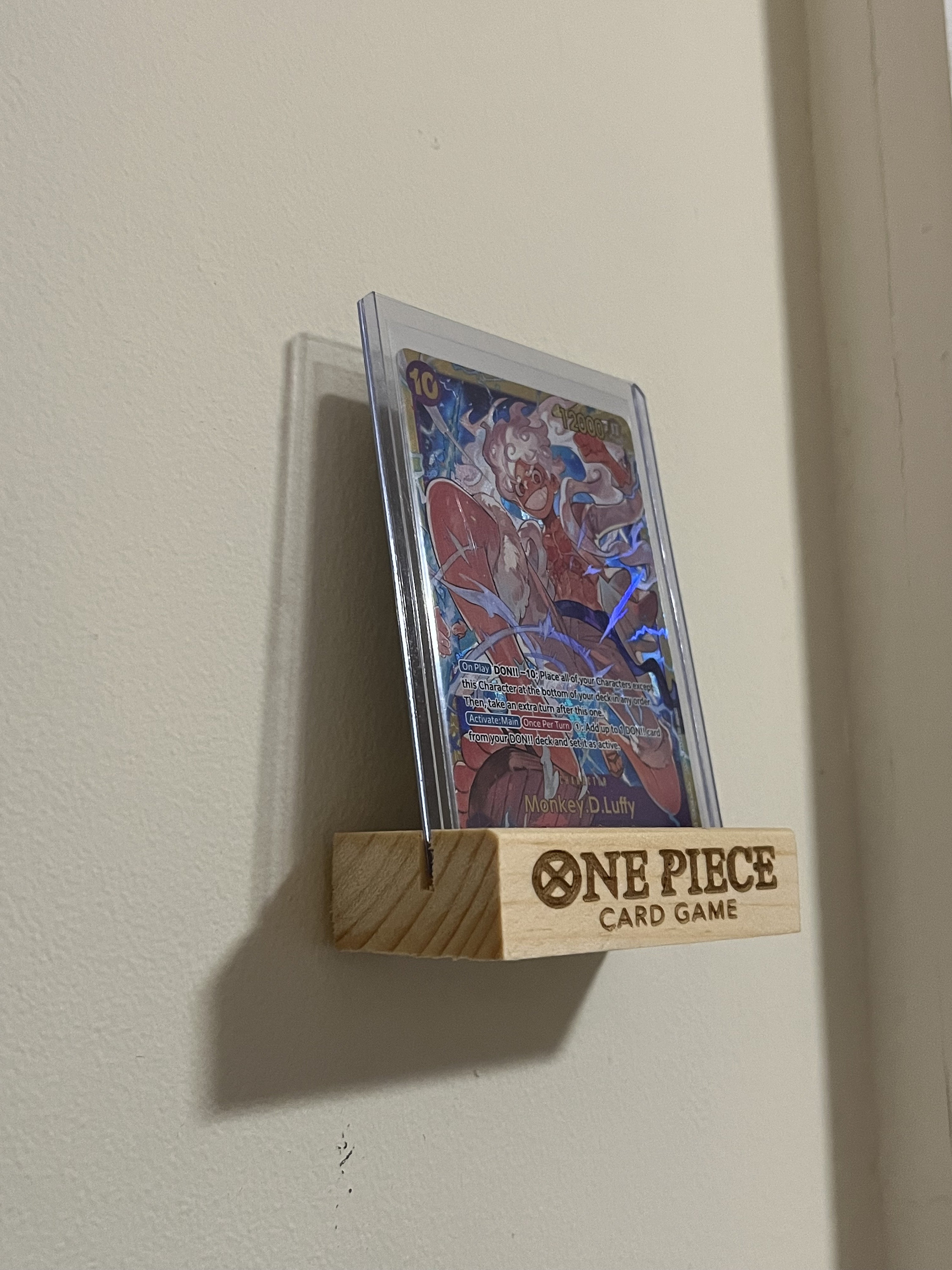 One Piece TCG Card Stand/wall Display Set of 6! - Etsy