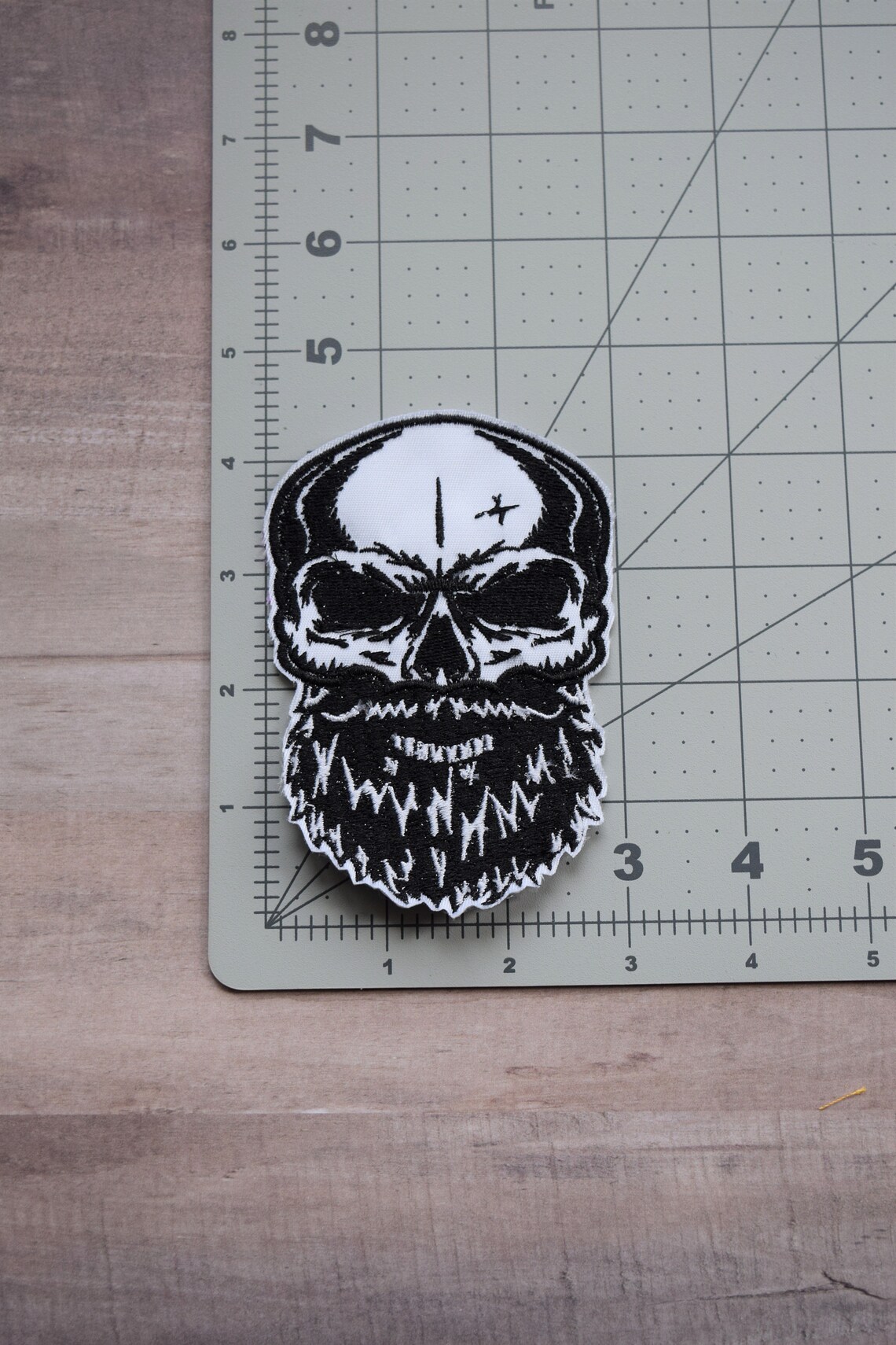 Embroidered Bearded Man Patch/iron On/sew On | Etsy