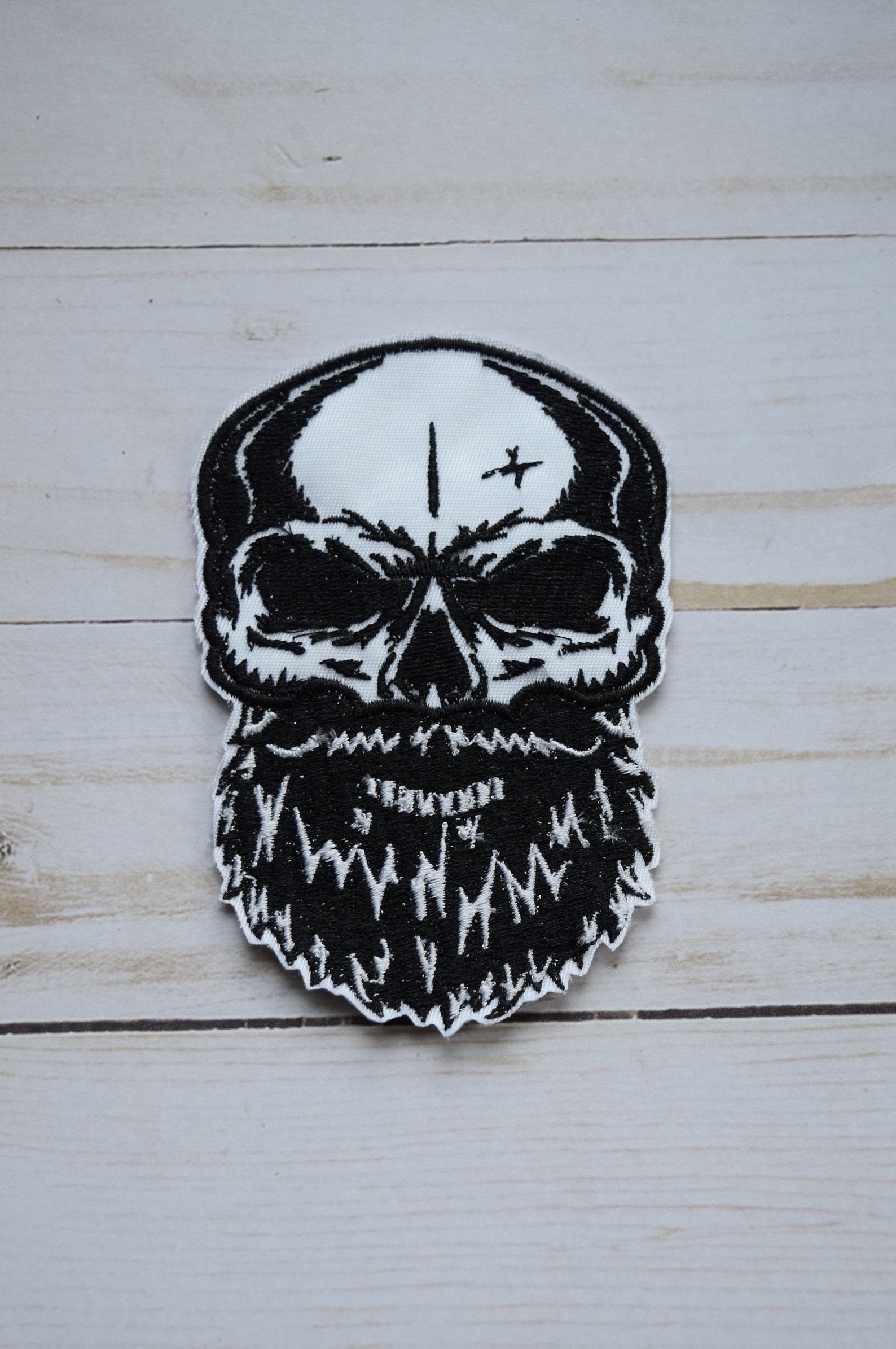Embroidered Bearded Man Patch/iron On/sew On - Etsy