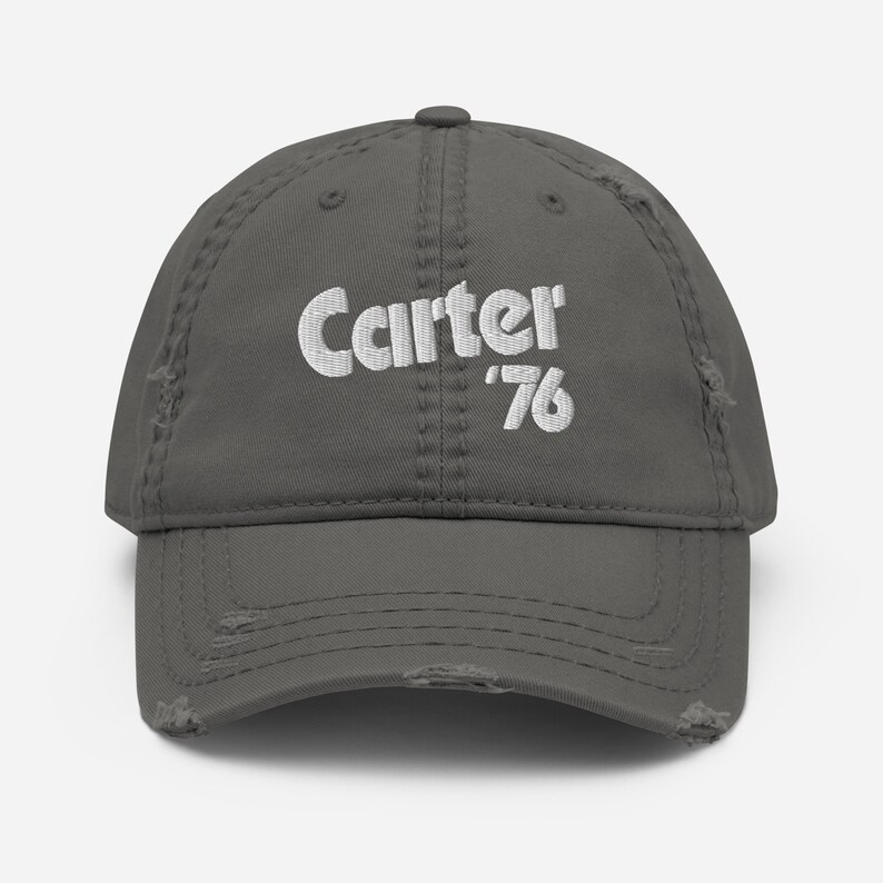 Jimmy Carter Cap Retro 1976 Embroidered Distressed Dad Hat - Etsy