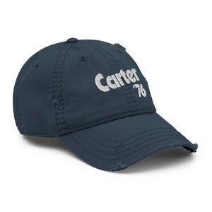 Jimmy Carter Cap Retro 1976 Embroidered Distressed Dad Hat - Etsy
