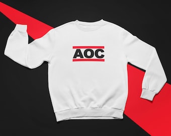 AOC Sticker Alexandria Ocasio-cortez Stickers | Etsy