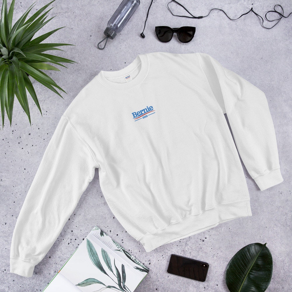 Bernie 2020 Sweatshirt Embroidered Bernie Sanders Hooded - Etsy
