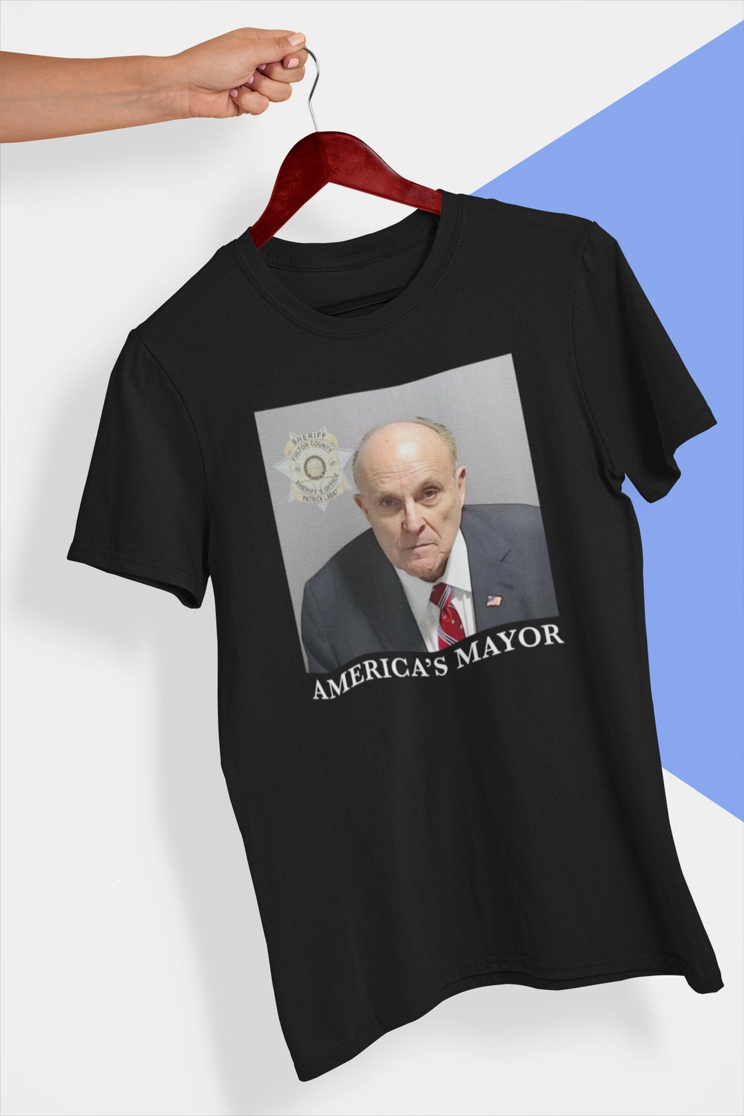 Rudy Giuliani Mugshot T Shirt America's Mayor Unisex Tee - Etsy