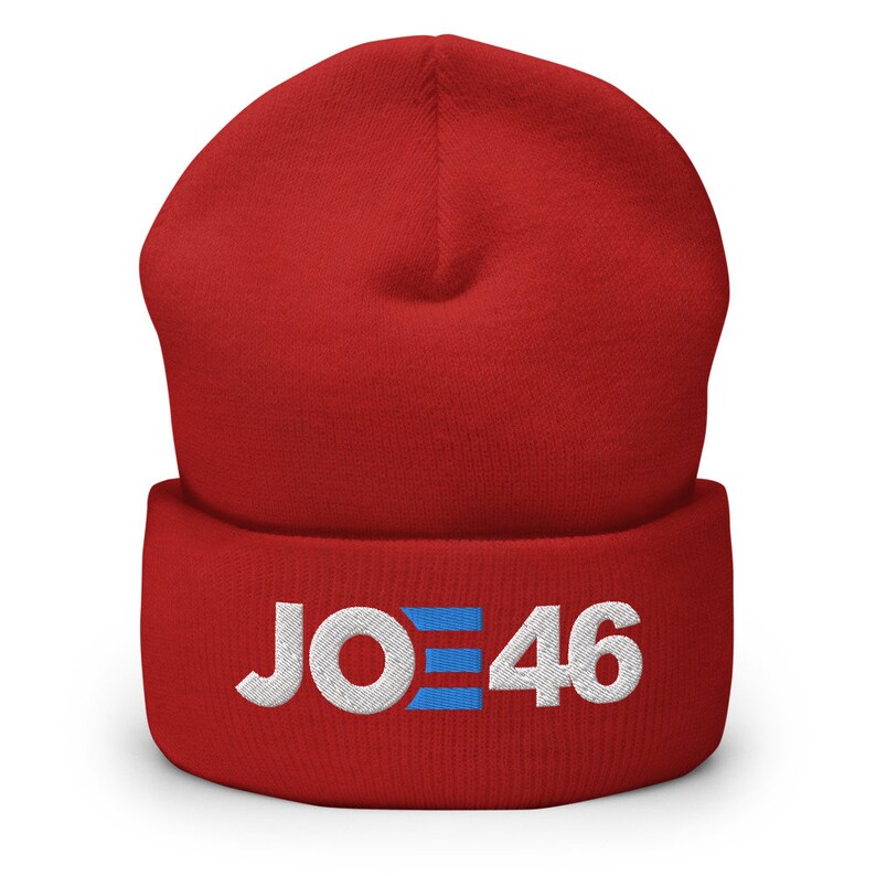 Joe 46 Hat Joe Biden 46th President Cuffed Beanie - Etsy