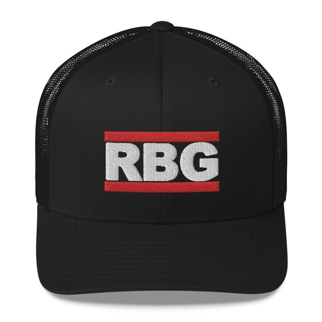 RBG Hat Notorious Ruth Bader Ginsburg Embroidered Trucker Cap - Etsy