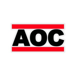 AOC Sticker Alexandria Ocasio-cortez Stickers - Etsy