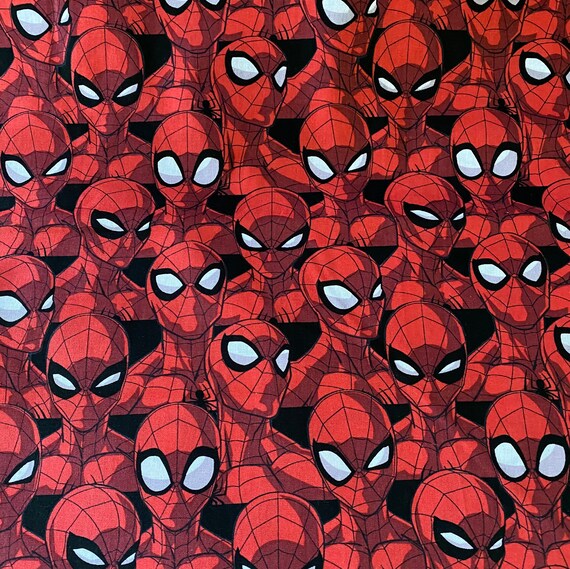 Spider-man Fabric | Etsy