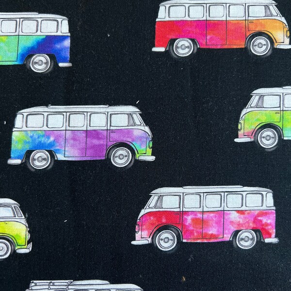 Vw Bus Fabric - Etsy