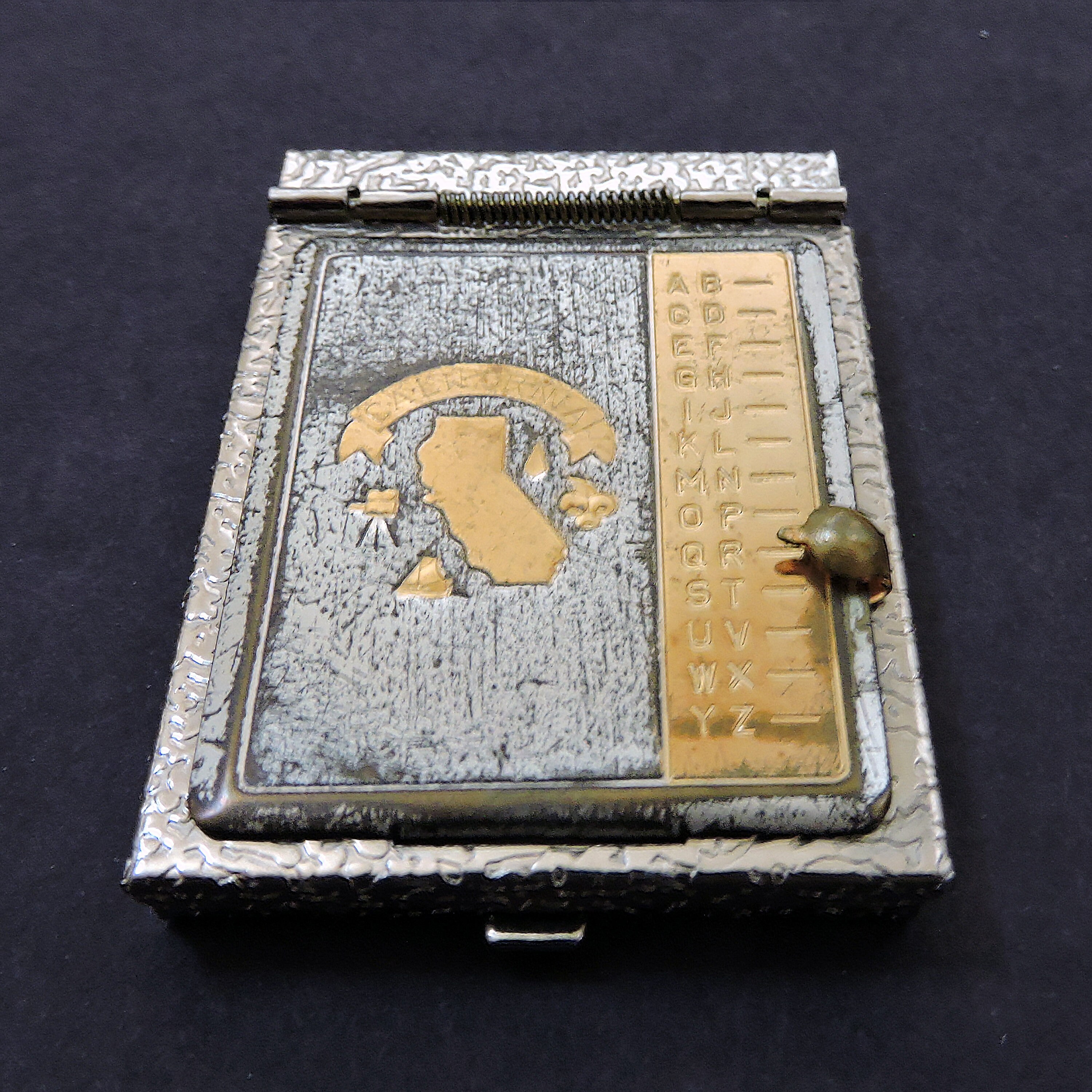 Telephone Directory Mini Address Phone Numbers Index Flip Open Pop up ...