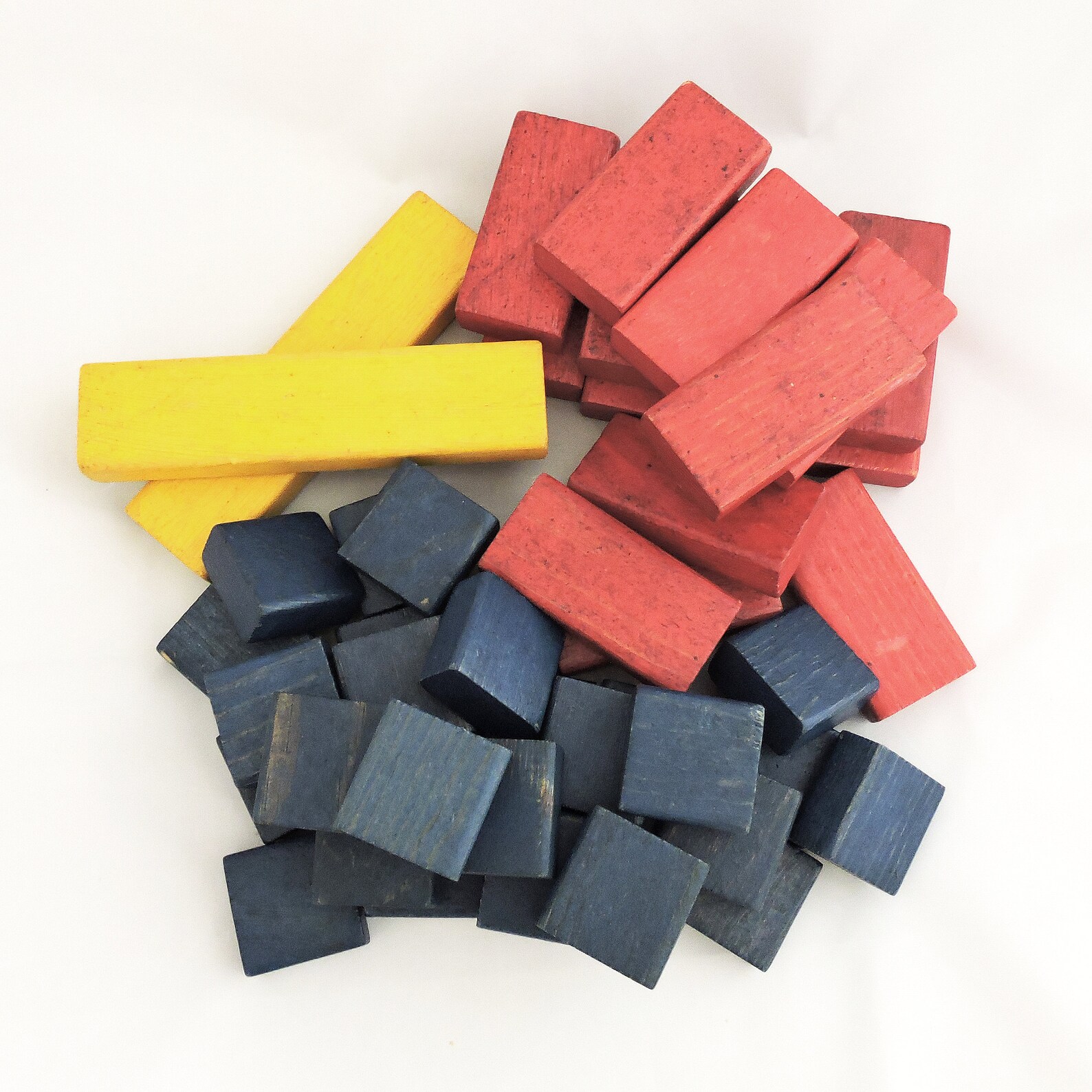 Playskool Wood Building Blocks Vintage Mid Century 1950s - Etsy