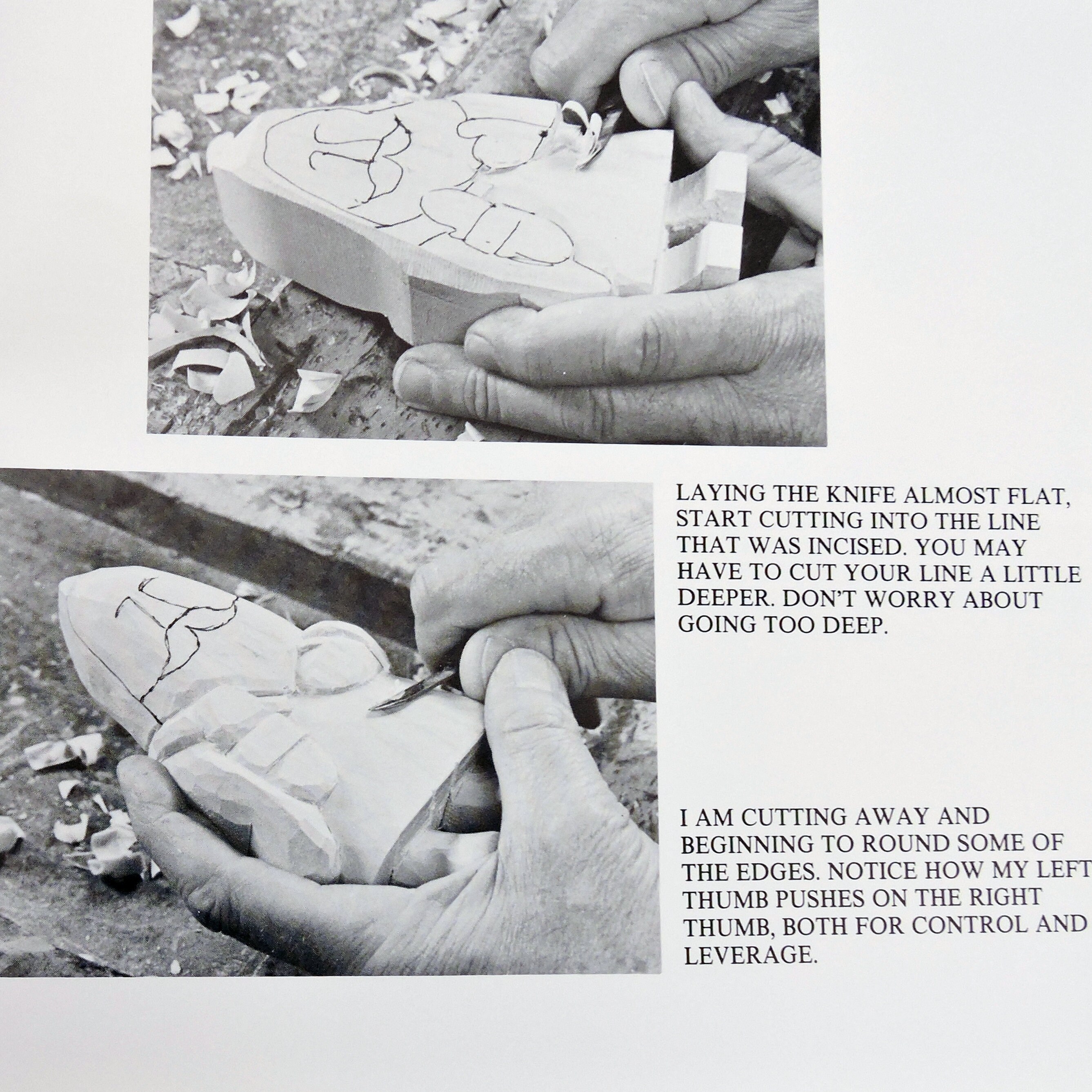 Santa Carving Ron Ransom Step-by-step Guide Blank Father Christmas - Etsy