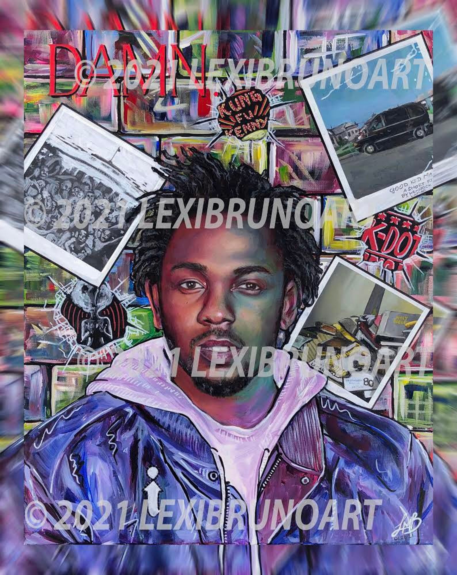 Diseño original de Kendrick Lamar. Póster de 16x20 Impresión artística ...