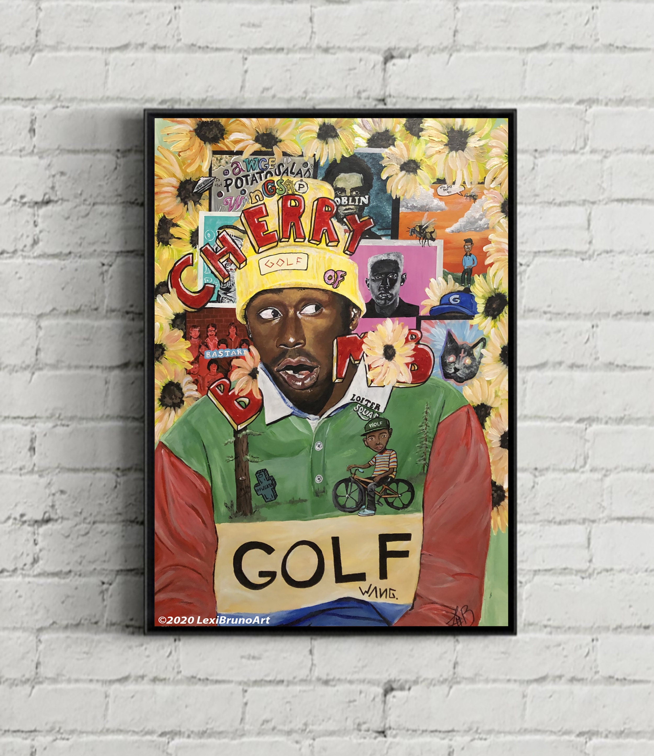 Tyler The Creator Poster Art Print Rap Hip Hop Music Unique | Etsy