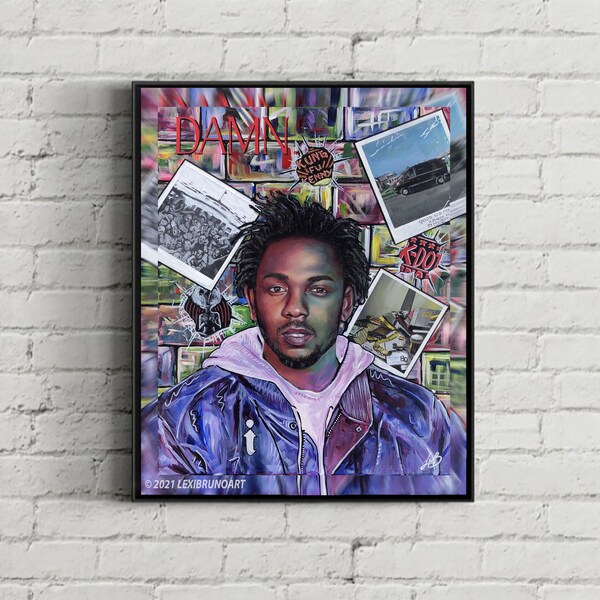Kendrick Lamar Good Kid Maad - Etsy