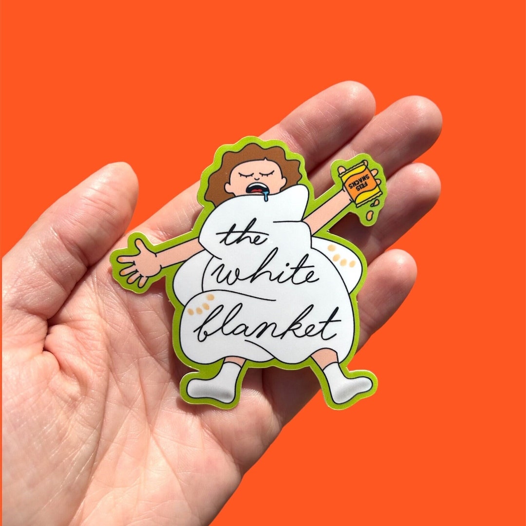 The White Blanket Sticker // Funny Set Dance Sticker for Irish - Etsy