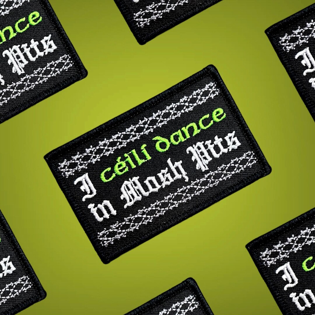 I Céilí Dance in Mosh Pits // Irish Dance Iron-on Patch - Etsy