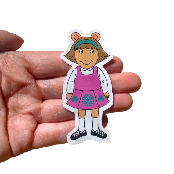 First Feis DW Sticker // Arthur Kids Cartoon Irish Dance - Etsy