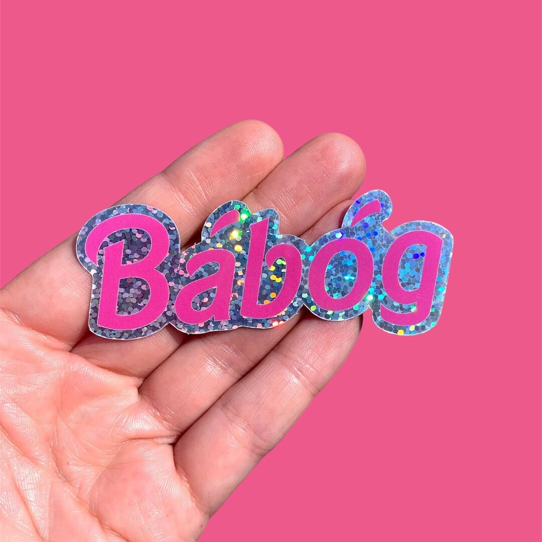 Bábóg “doll” in Irish Gaeilge Glitter Irish Dance Sticker - Etsy