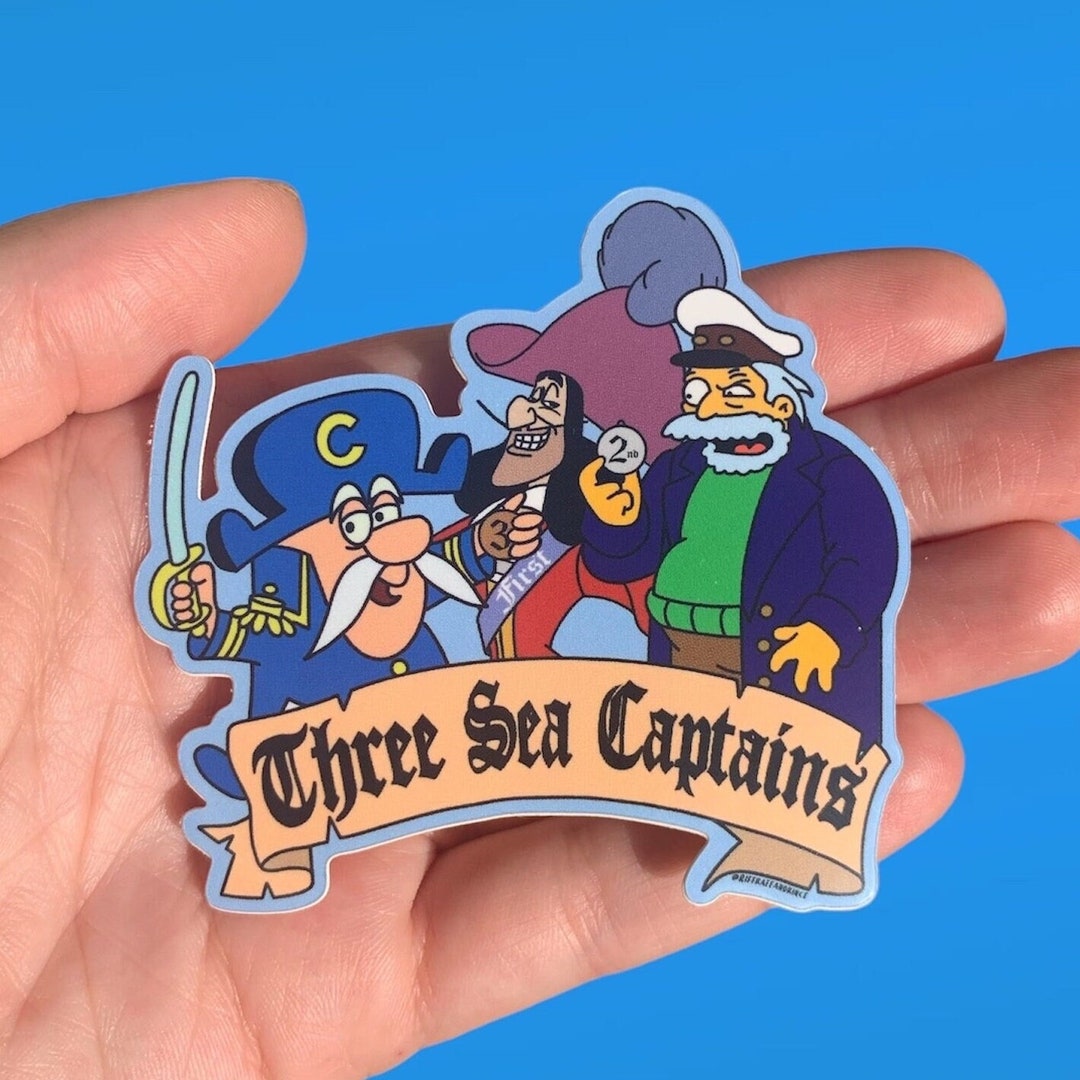Three Sea Captains Sticker // Cute Set Dance Sticker for Irish Dancers ...