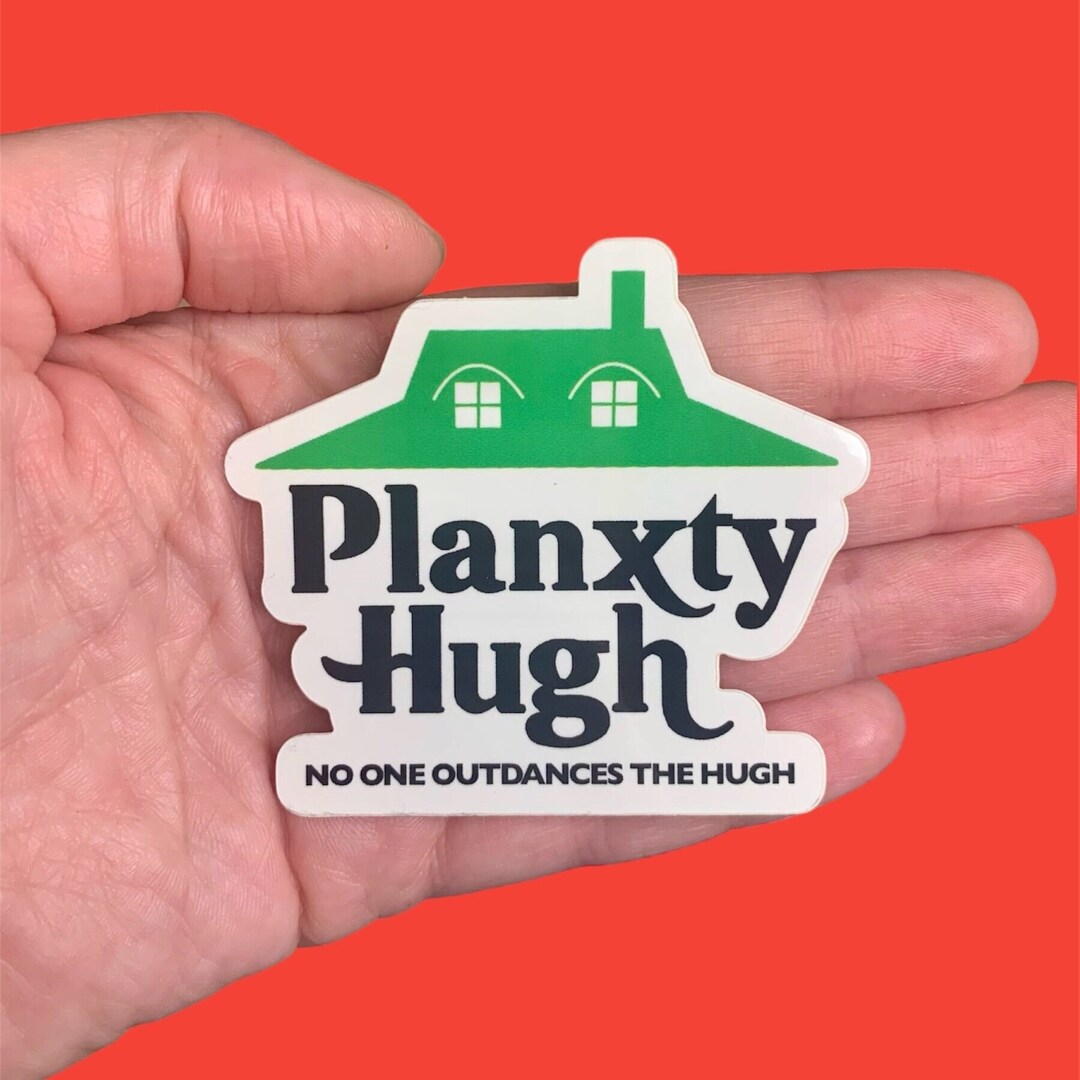 Planxty Hugh Sticker // Cute Set Dance Sticker for Irish - Etsy