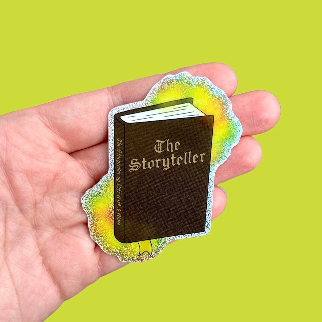 The Storyteller Glitter Sticker // Cute Set Dance Sticker for Irish ...