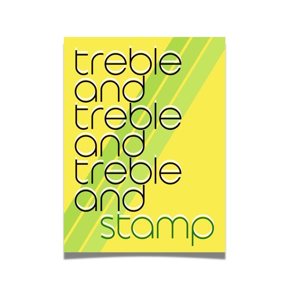 Treble and Stamp Reel Steps Irish Dance Art Print - Etsy