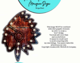 Rust Neon Sign - Etsy