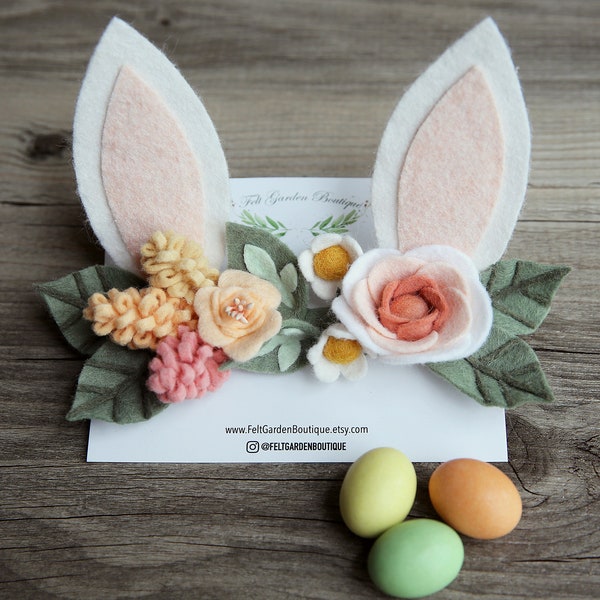 Bunny Ears Headband - Etsy