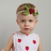 Felt Raspberry Headband Wool Felt Headband Felt Crown Felt - Etsy