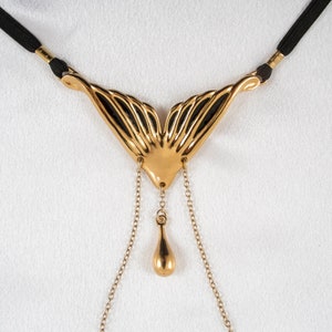 Women's Gold G-String Clitoral Labia Jewelry With Mermaid Tail Motif ...