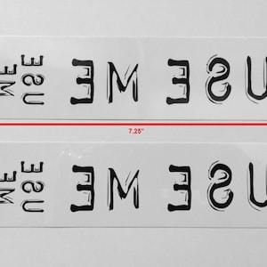Use Me Naughty Temporary Tattoo in Black - Etsy