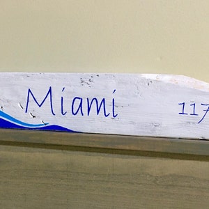 Custom Hand-painted Destination Wood Signs for Pool Patio | Etsy