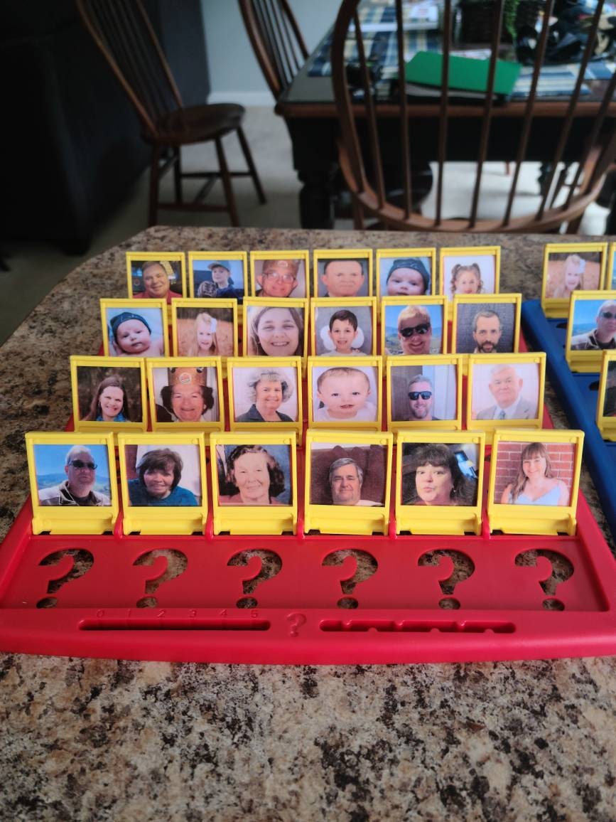 Family Guess Who - Etsy