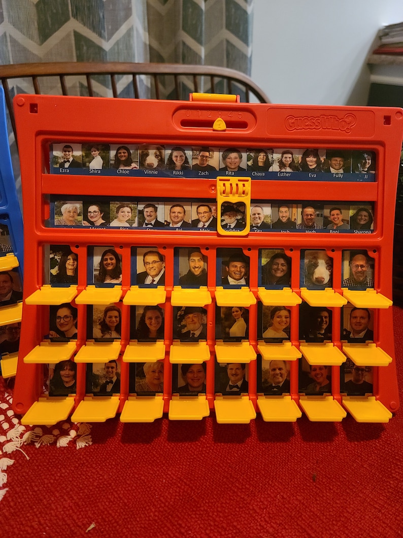 Family Guess Who - Etsy