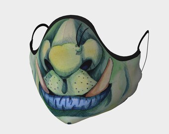Halloween Mask Printable Mask Troll Mask Monster Mask Fairy Tale Photo ...