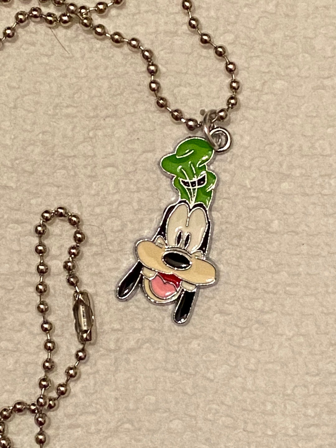Pluto and Goofy Disney Charm Necklaces - Etsy