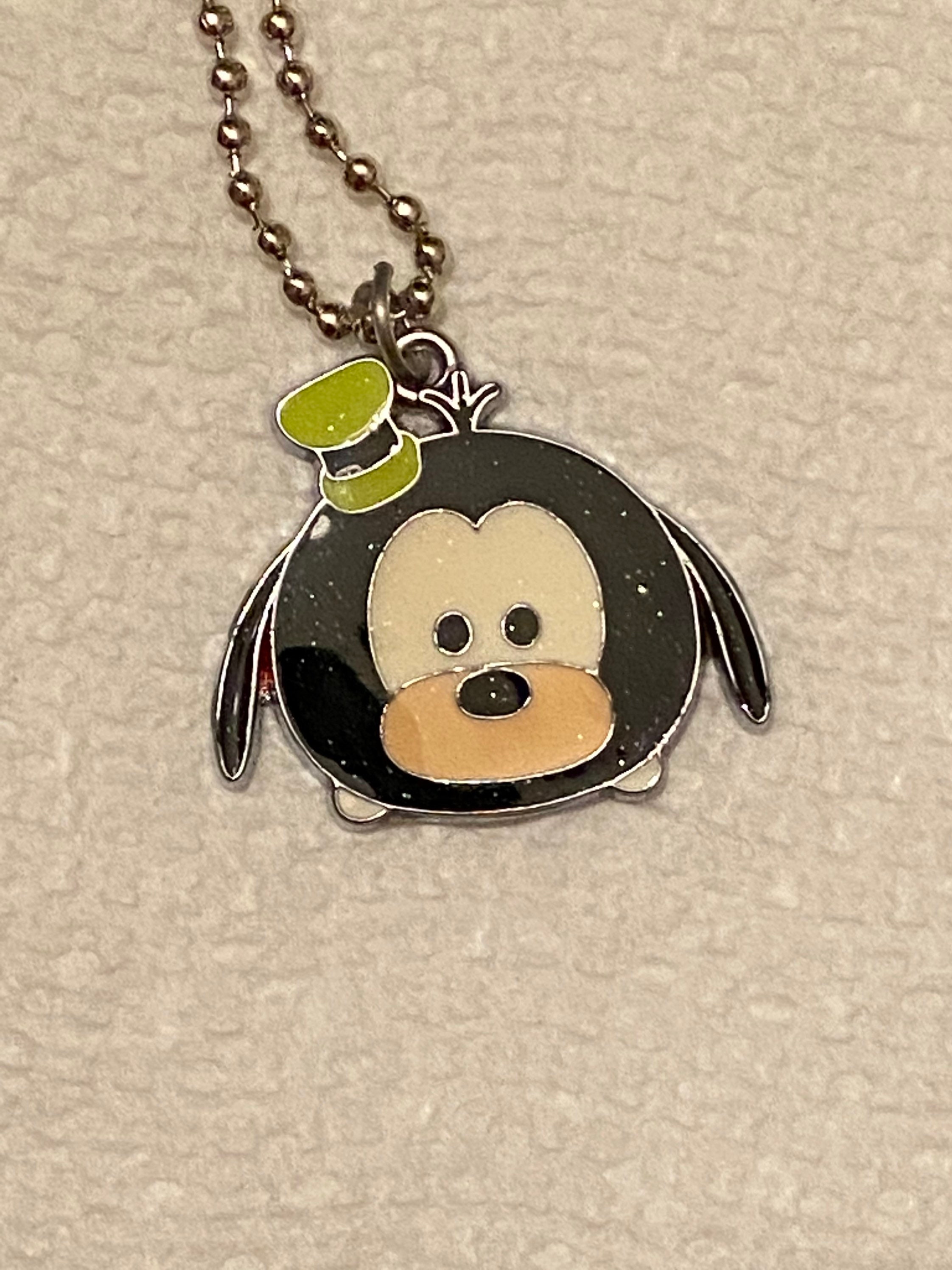 Pluto and Goofy Disney Charm necklaces - Etsy