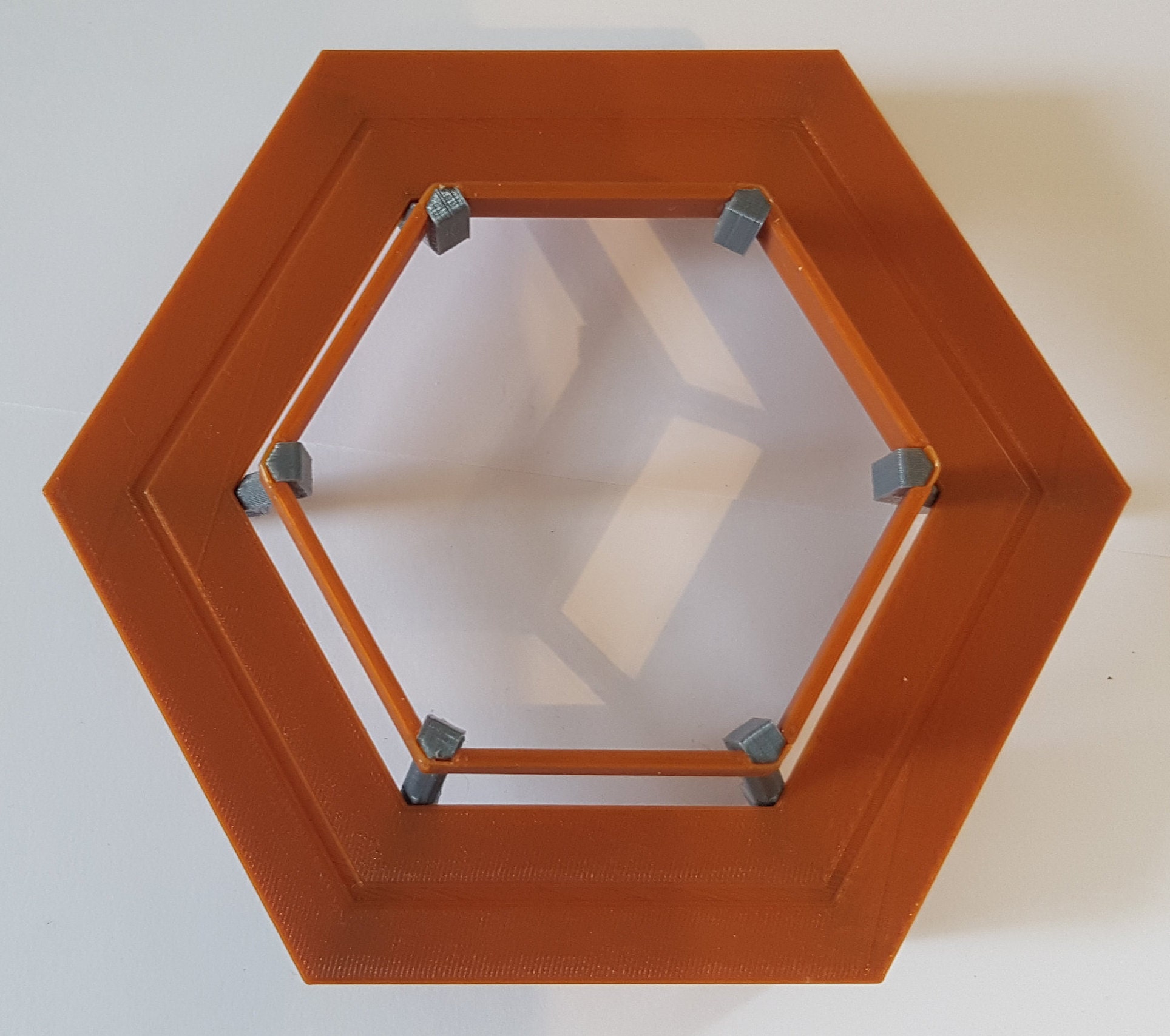 1:24th Scale 3D Printed. Hexagon Bench tree Bench 150mm X - Etsy