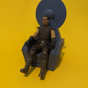 Mobius Chair With Flight Deck. 3D Printed for Action Figures. Choose ...