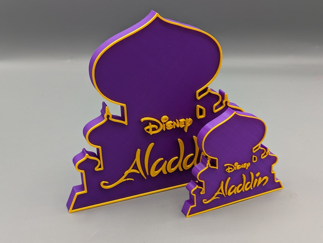 Aladdin Castle Logo 3D Printed for Desk or Wall Mounting. - Etsy