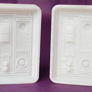 2x Sci-fi Door Console Control Panels for Dioramas. 3D Printed in Resin ...