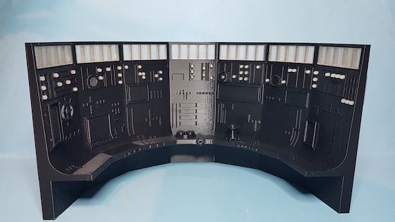 Death Star Control Room Console for 3.75 Inch Figures. 3D | Etsy