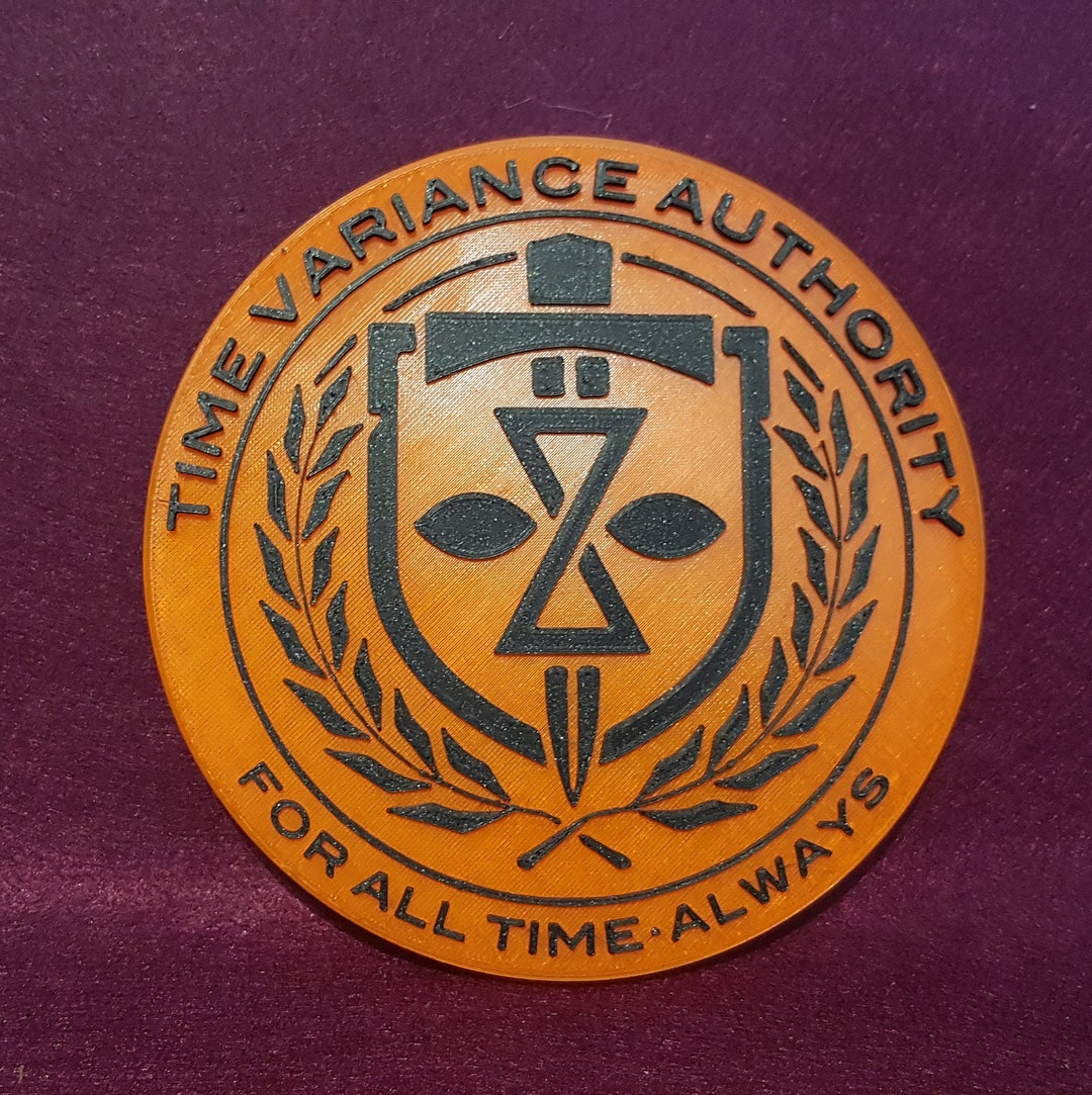 LOKI Time Variance Authority TVA Wall Plaque. 150mm - Etsy