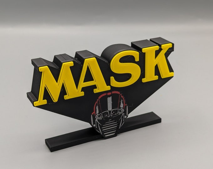 M.A.S.K. Action Figures Reference Print original 1985 Large Mask ...