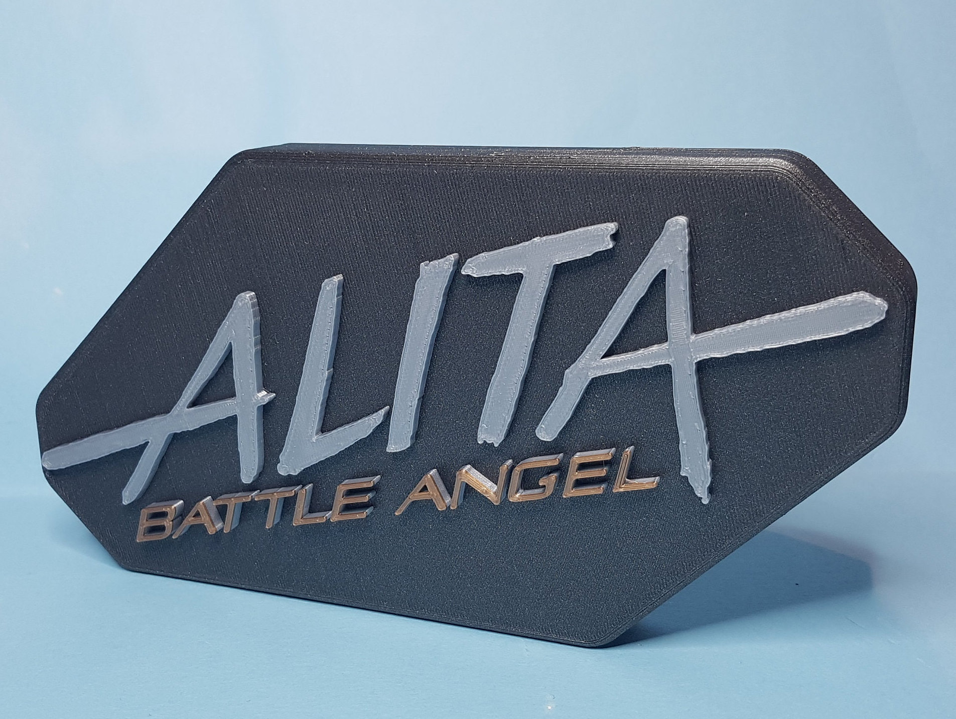 Alita: Battle Angel 3D Printed Movie Logo. Free Standing or - Etsy UK