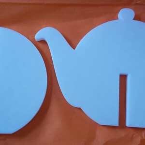 Tea-cosy Display Stand, 125mm X 125mm. With Spout and Handle. - Etsy