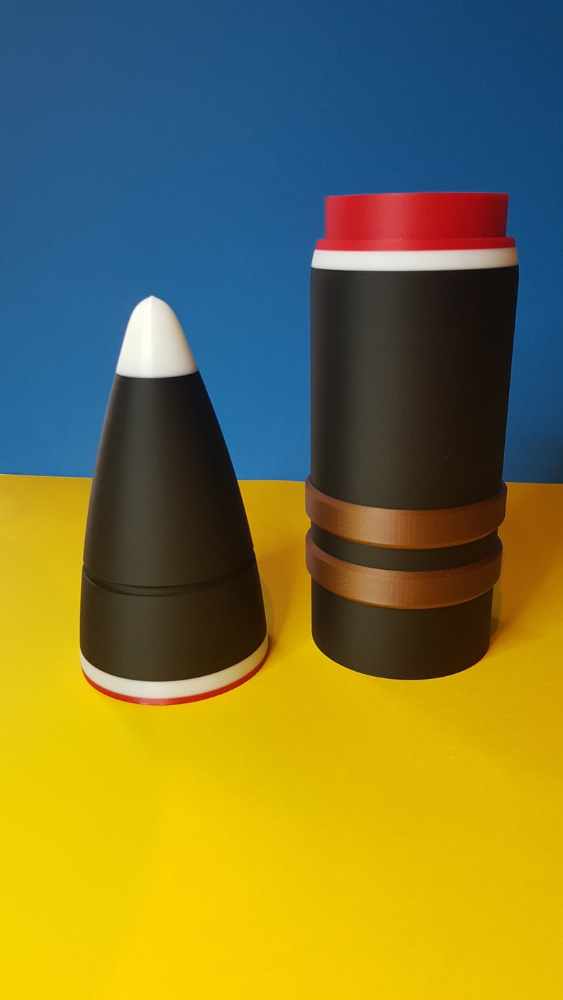 76.2mm APCBC 17 Pounder Shell. PLASTIC REPLICA - Etsy Australia