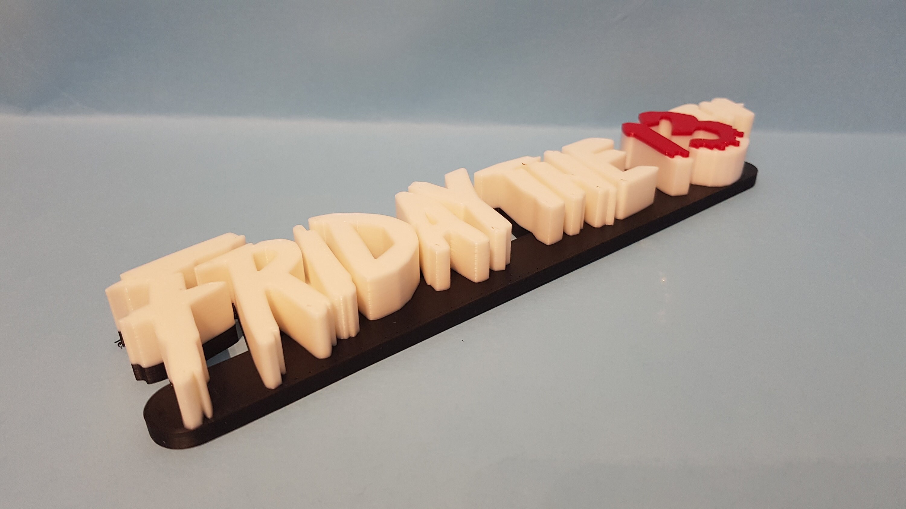 Friday the 13th 3D Printed Movie Logo Door or Wall Plaque. - Etsy UK