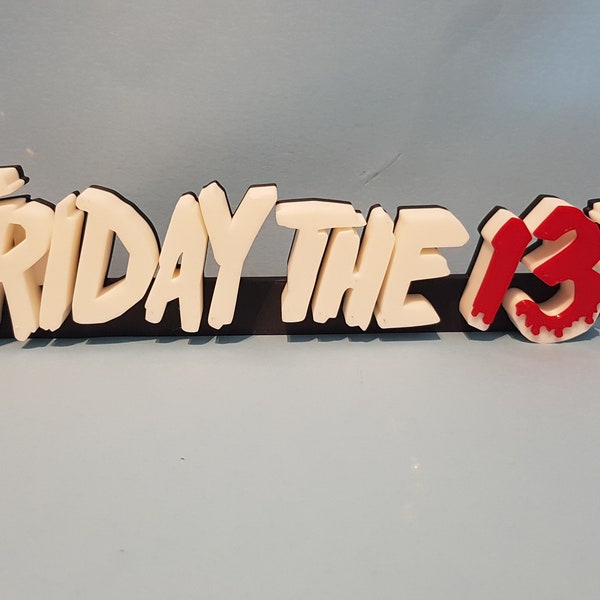 Friday the 13th 3d Print - Etsy